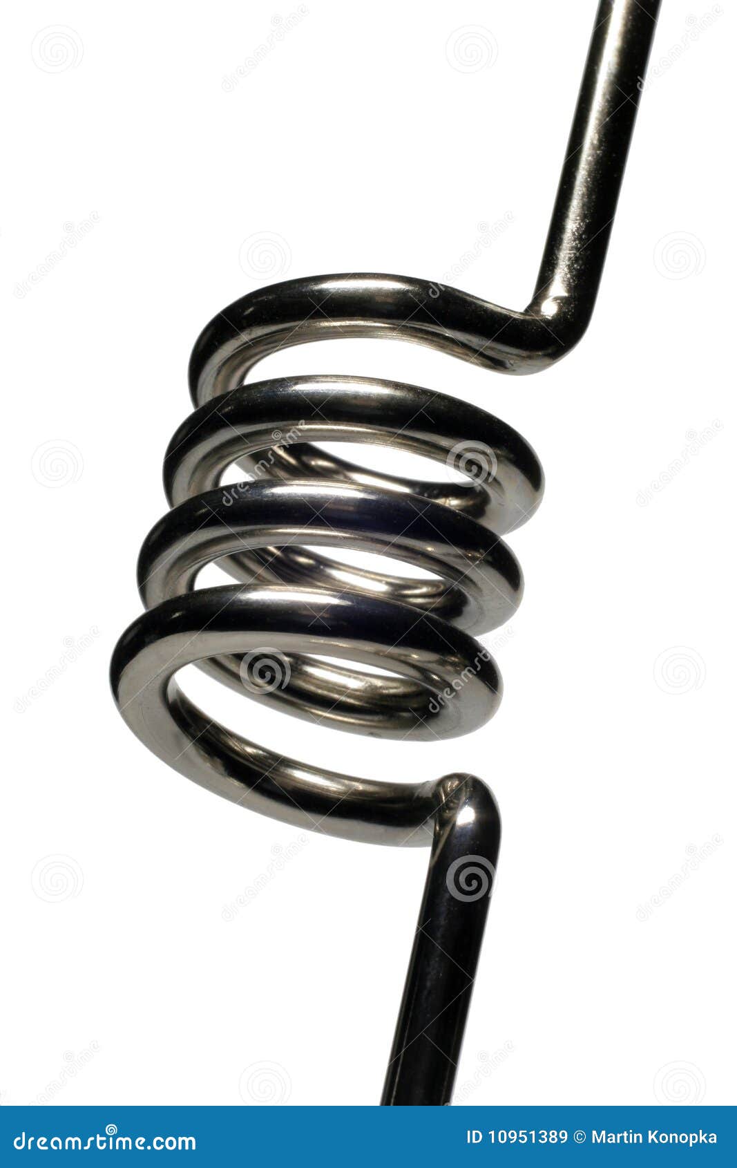 Spiral stock image. Image of steel, reflex, spiral, iron - 10951389