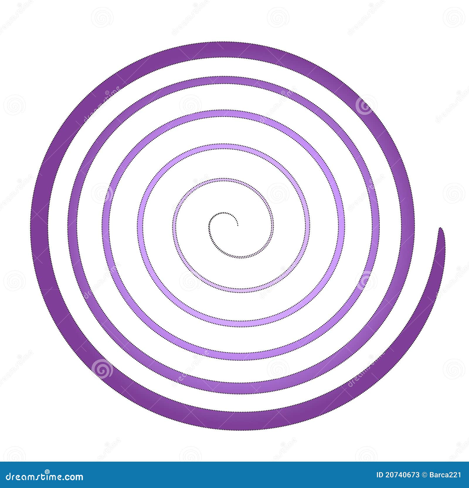 Spiral stock vector. Illustration of abstract, graphics - 20740673