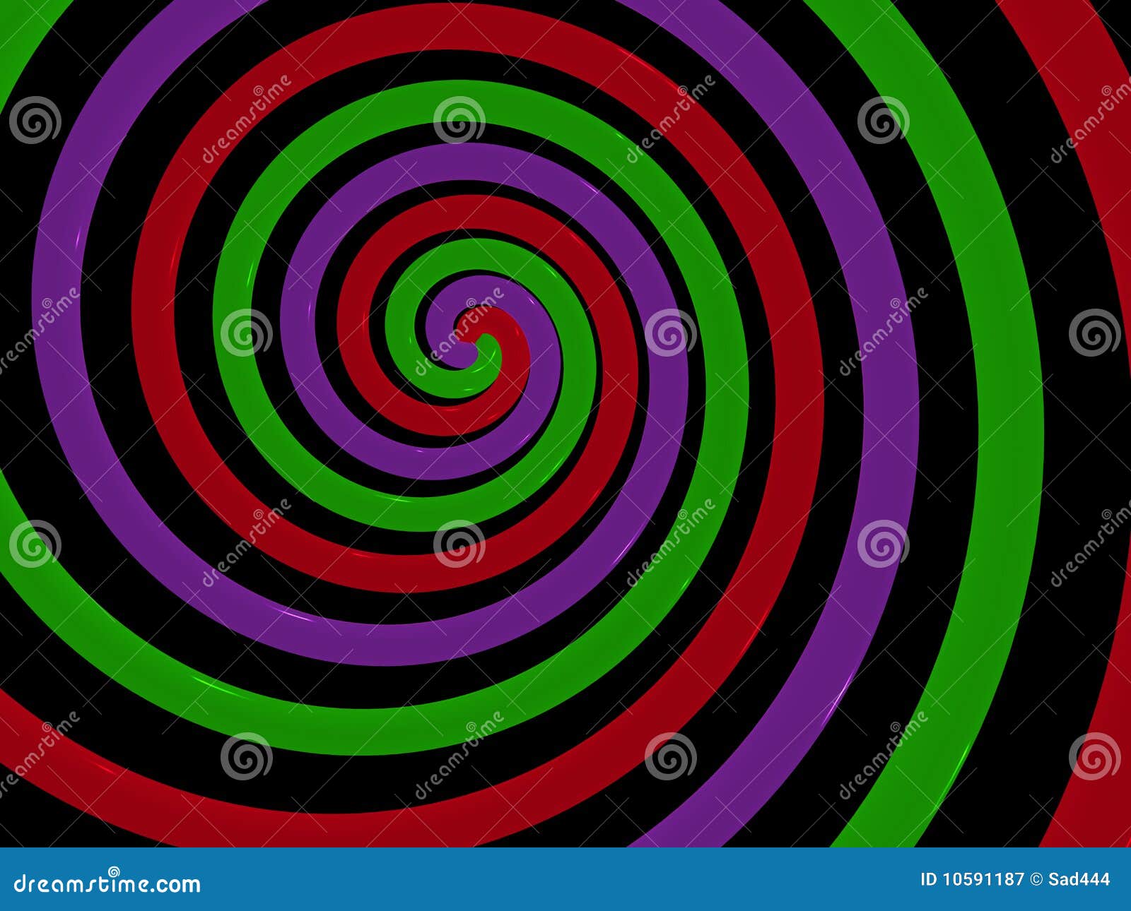 Spiral abstract stock illustration. Illustration of screen - 10591187