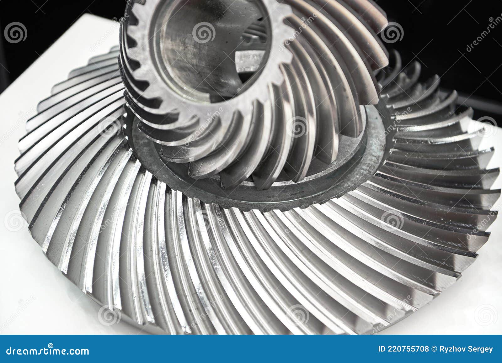 Sample Of Bevel Gear Set. Bevel Gears Are Gears Where The Axes O ...