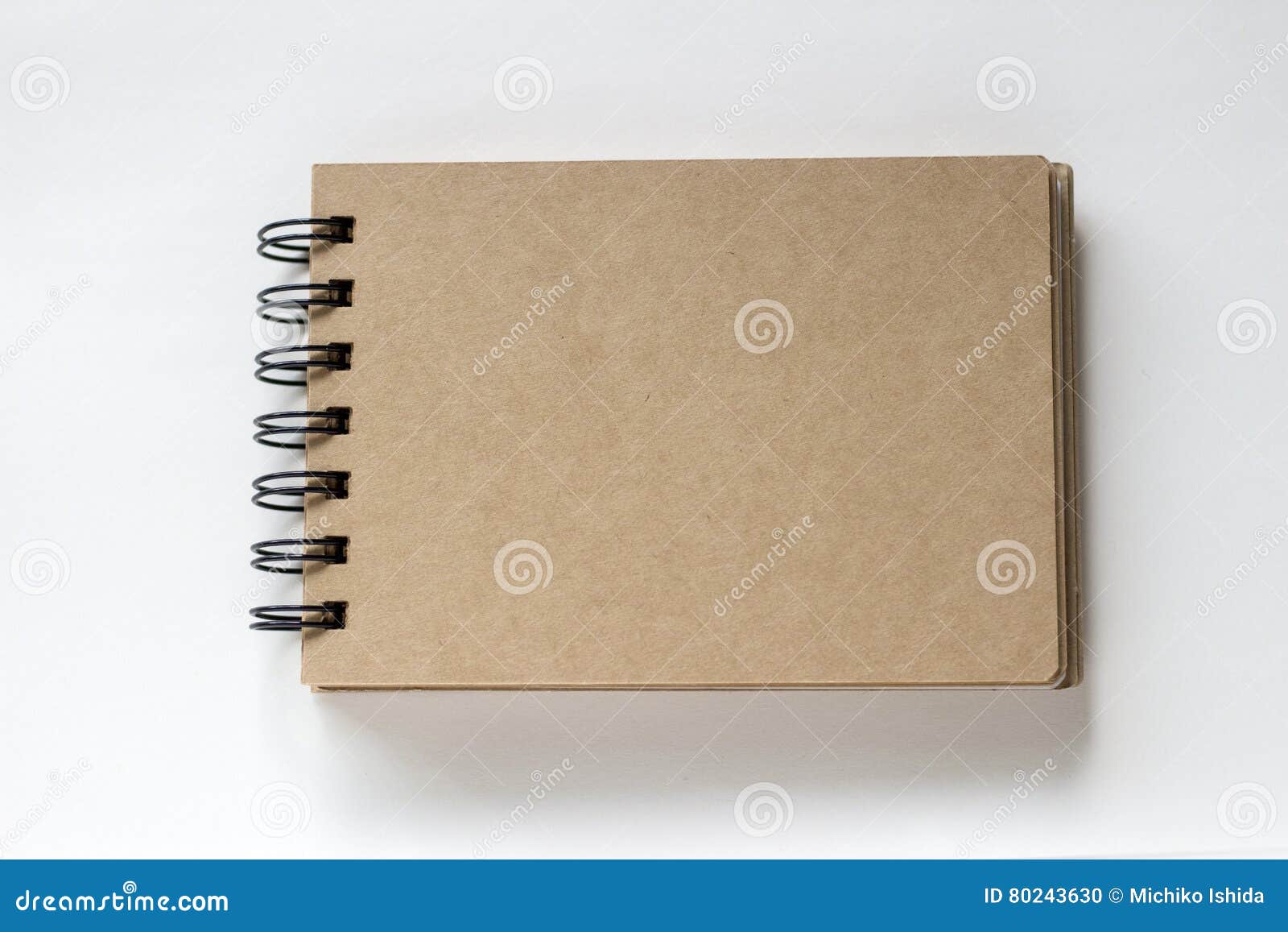 Spiral binding sketchbook stock photo. Image of spiral - 80243630