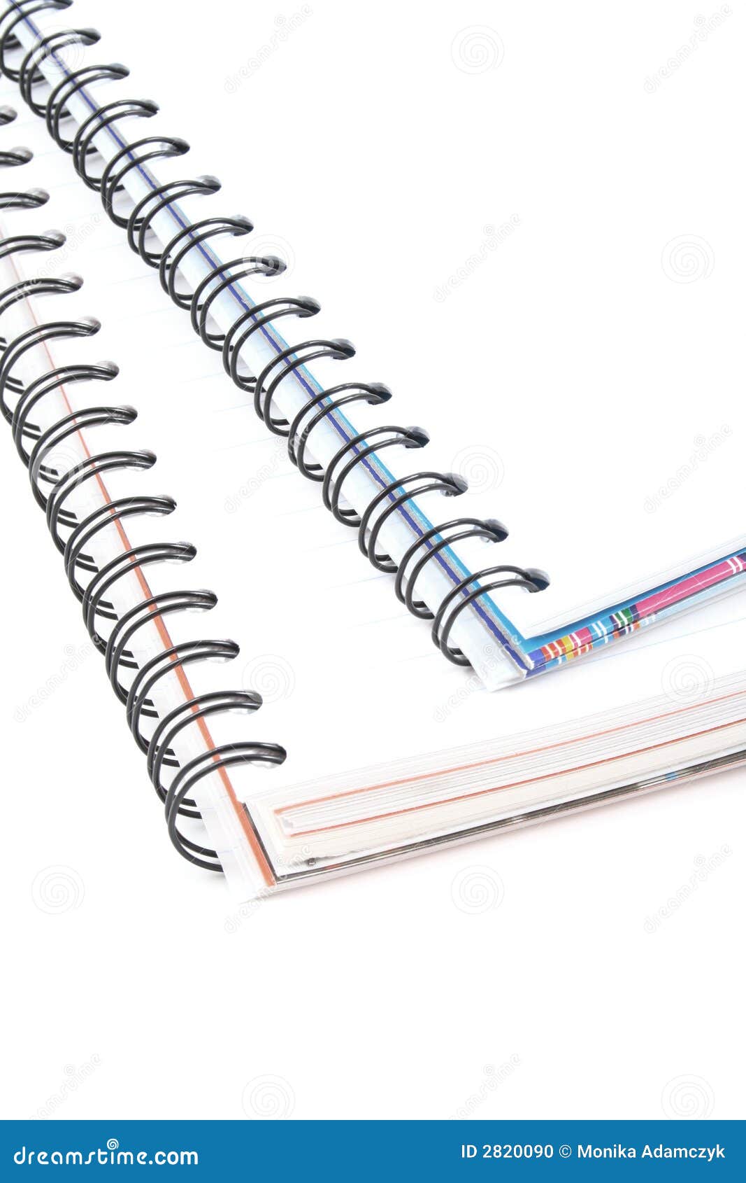 Spiral books stock photo. Image of book, document, paper - 2820090