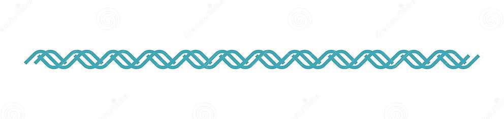 Spiral Border Design. Vector Illustration Decorative Design Stock ...