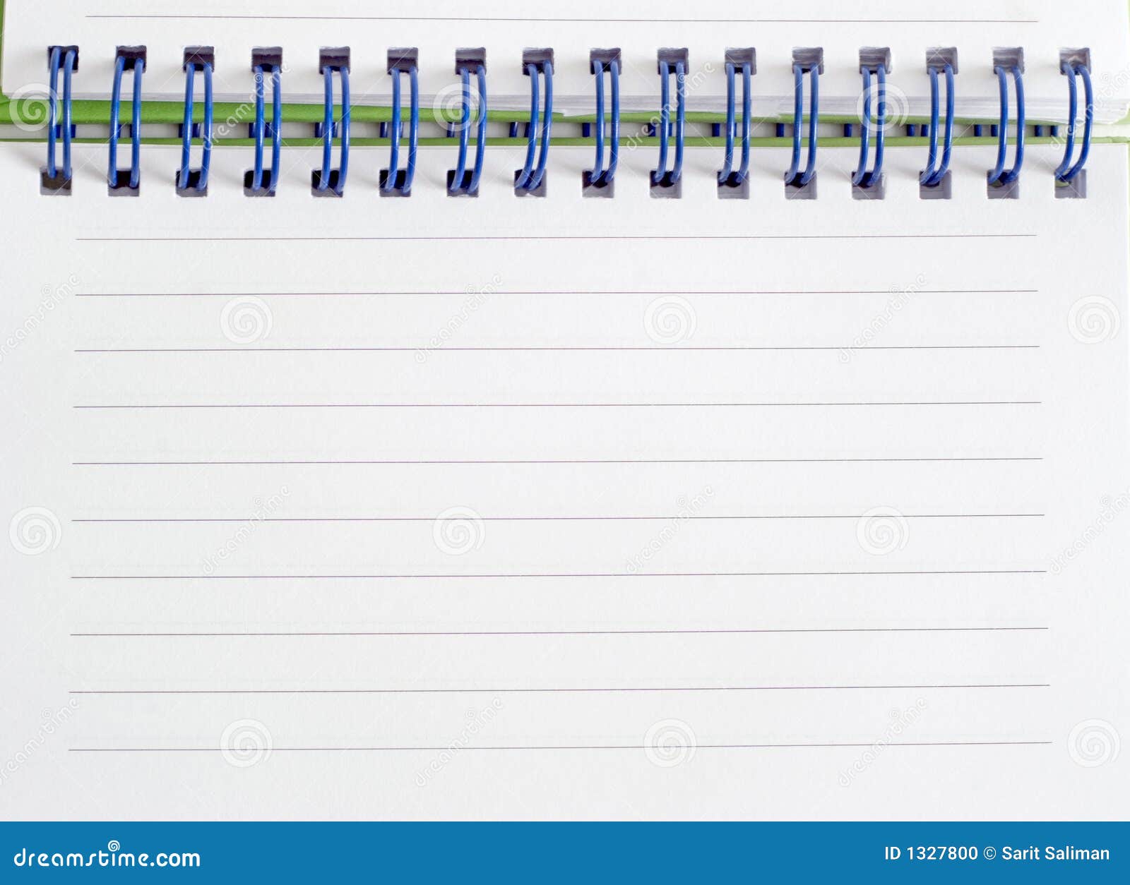 Spiral bound note pad stock photo. Image of manual, booklet - 1327800