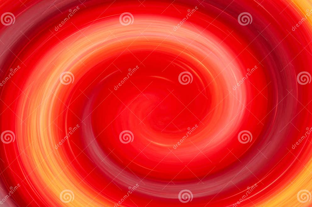 Spiral Red Abstract Pattern. Dynamic Vortex Shape Background Stock ...