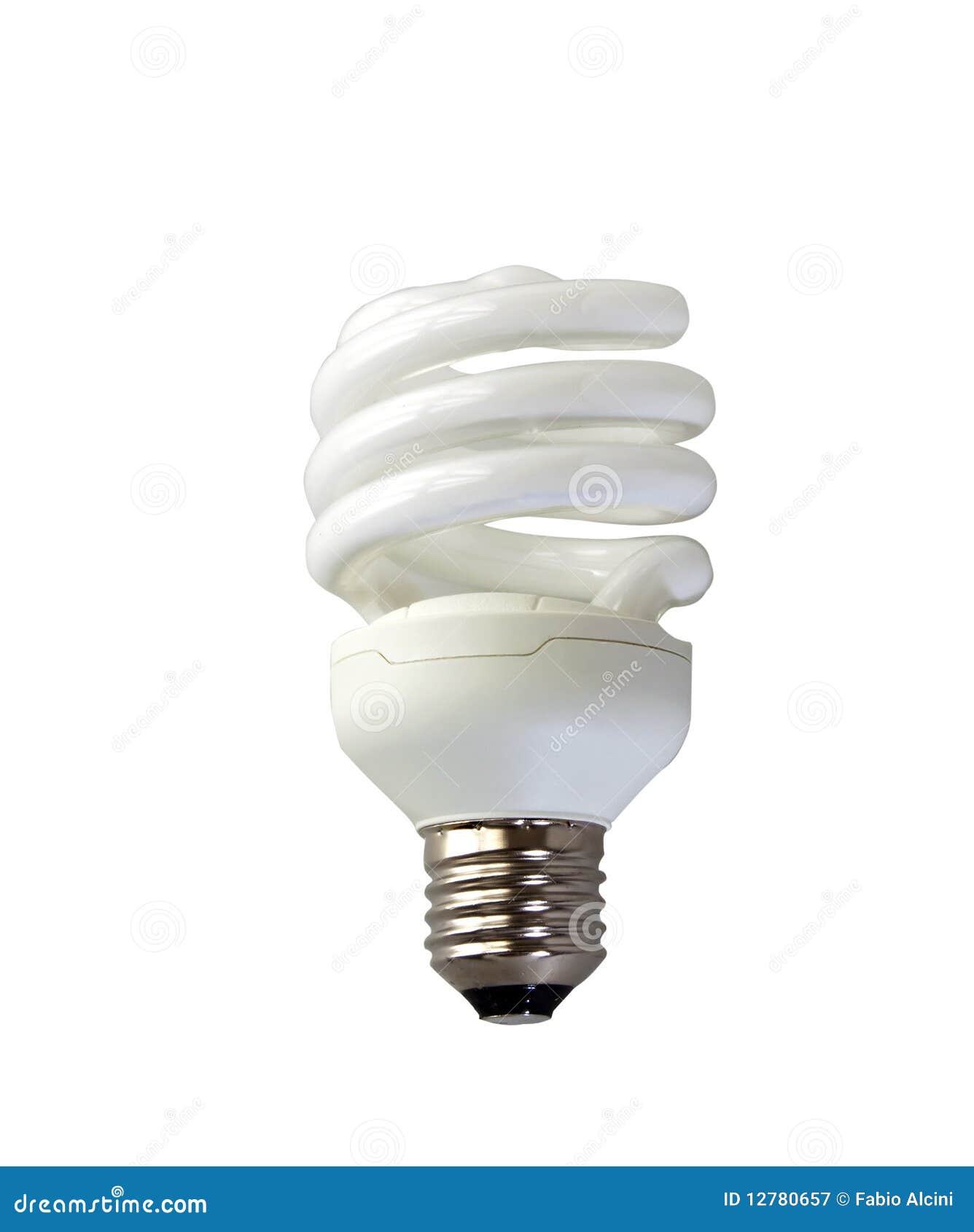 Spiral bulb stock image. Image of spiral, white, watt - 12780657
