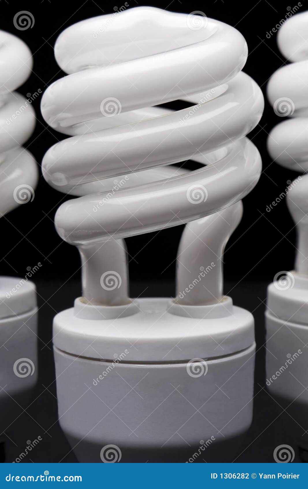 Spiral bulbs stock photo. Image of energy, daytime, daylight - 1306282