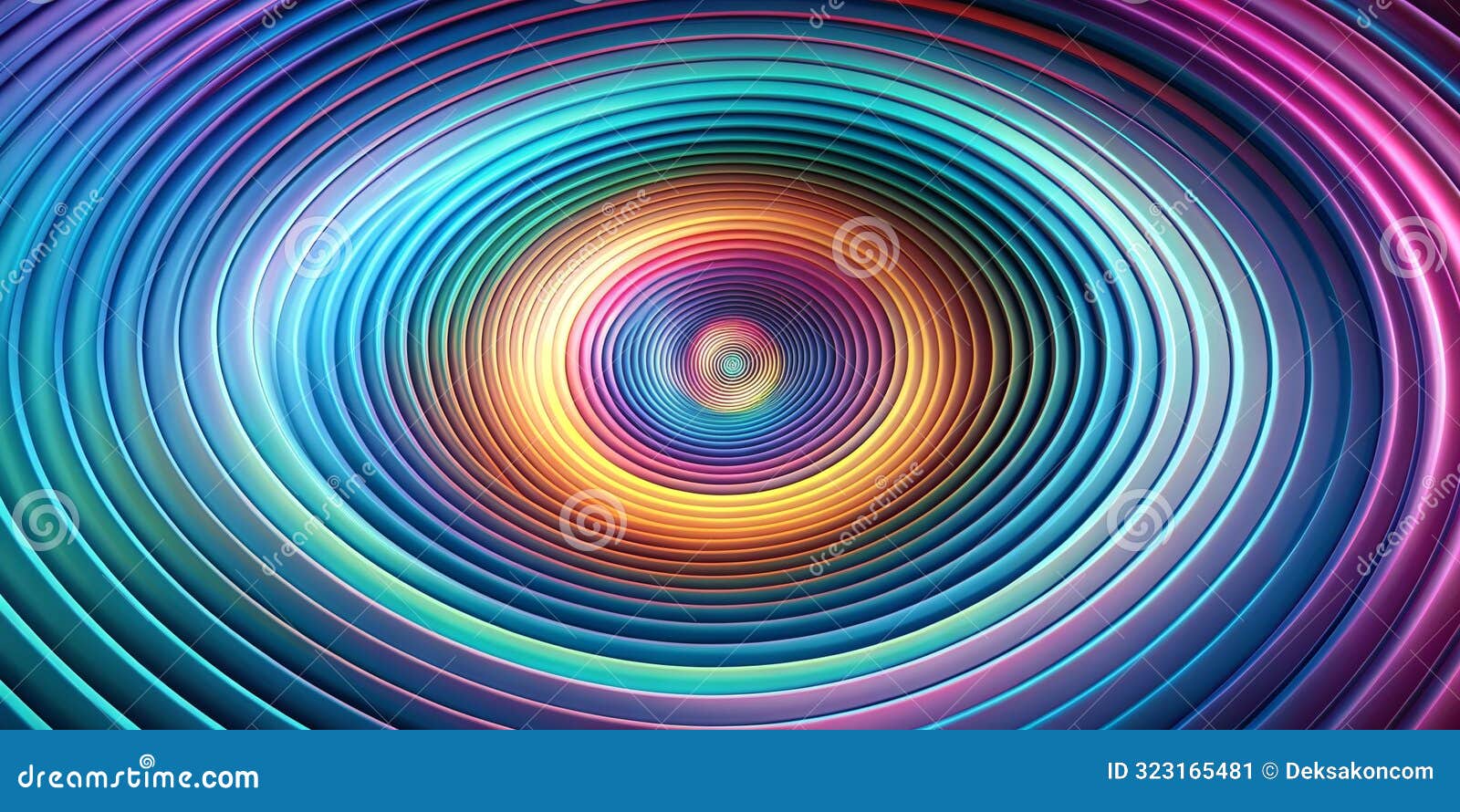Spiral Circle Hypnosis Abstract Background Wave Swirl Illusion Effect ...