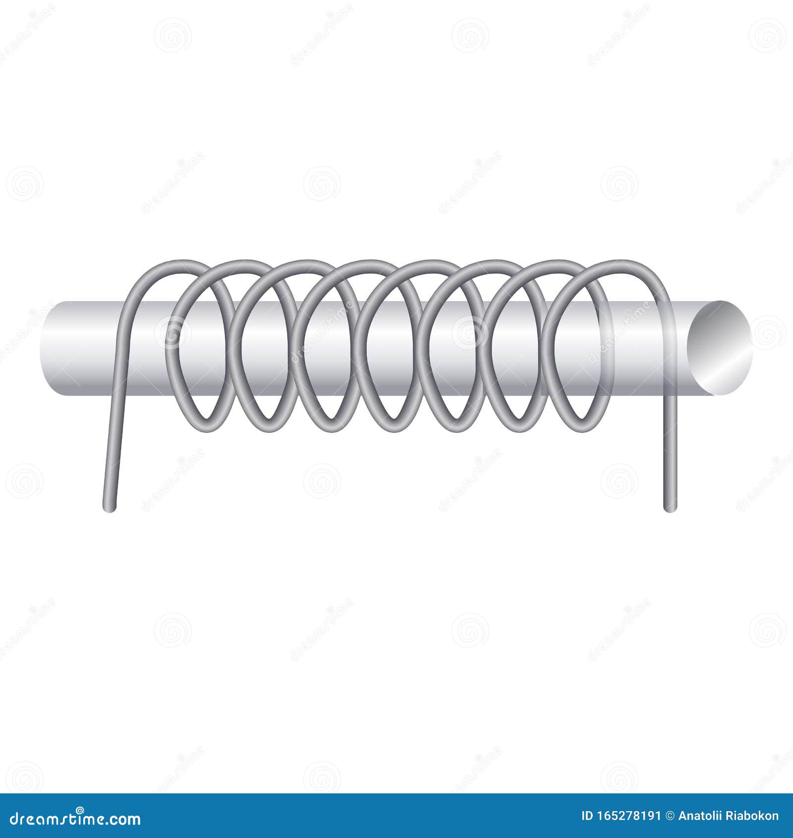 Cartoon Coil Spring