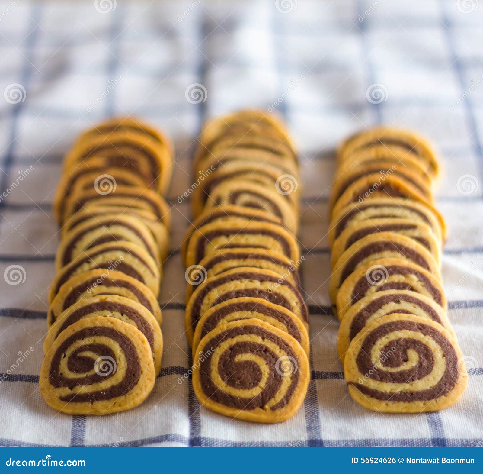 Spiral cookies stock photo. Image of pastry, diet, cookie - 56924626