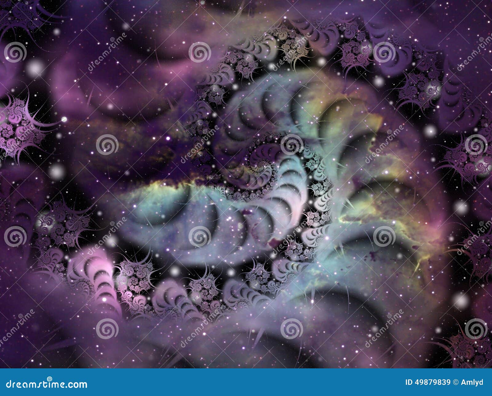 Spiral Cosmic Royalty-Free Stock Photo | CartoonDealer.com #49879839