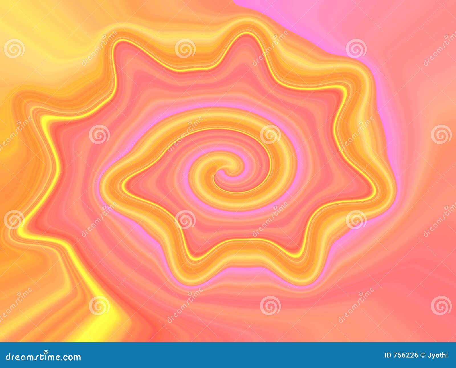 Spiral Flower Picture. Image: 756226