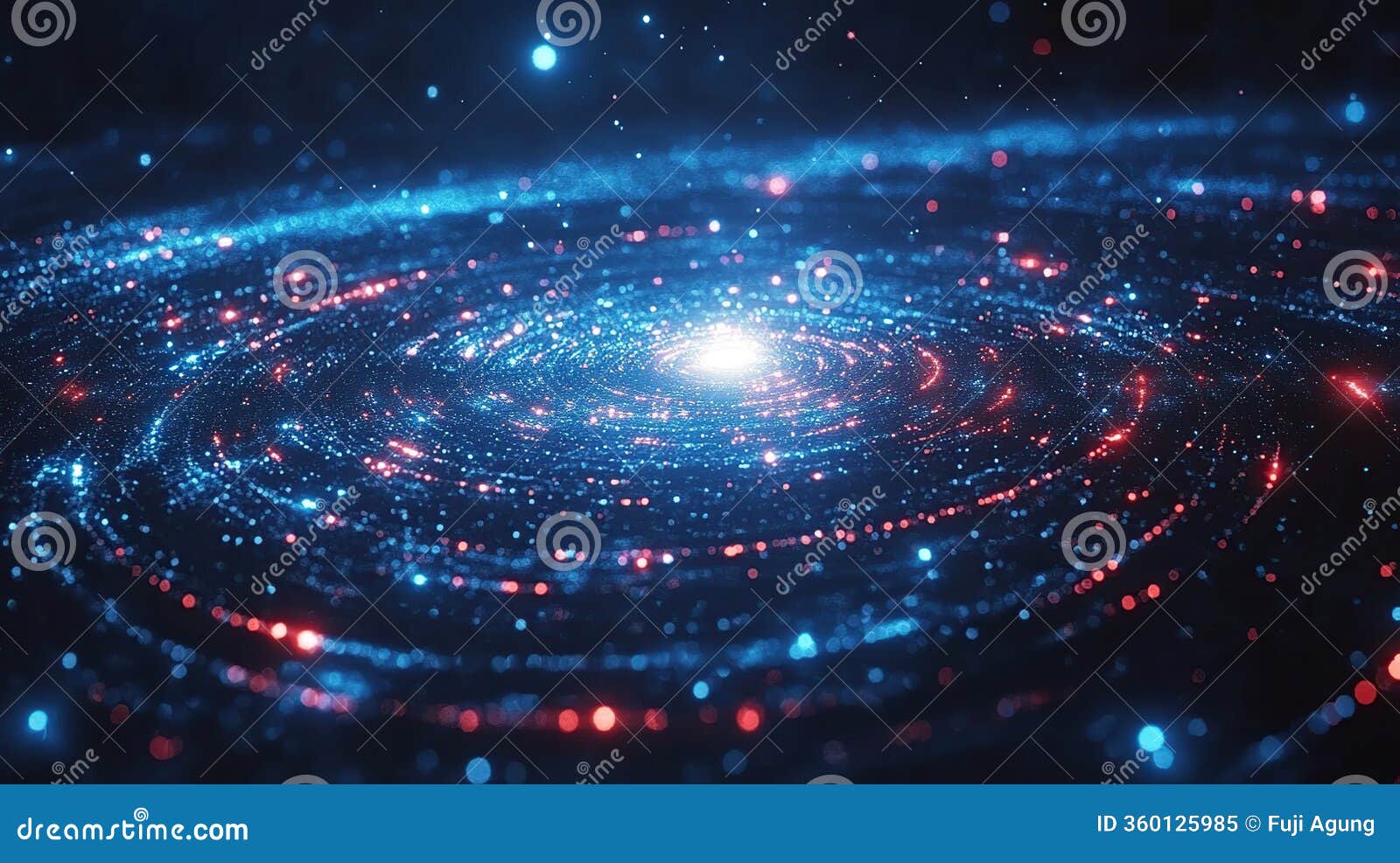 Spiral Galaxy, Cosmic Dust, Space Background, Digital Art, Science ...
