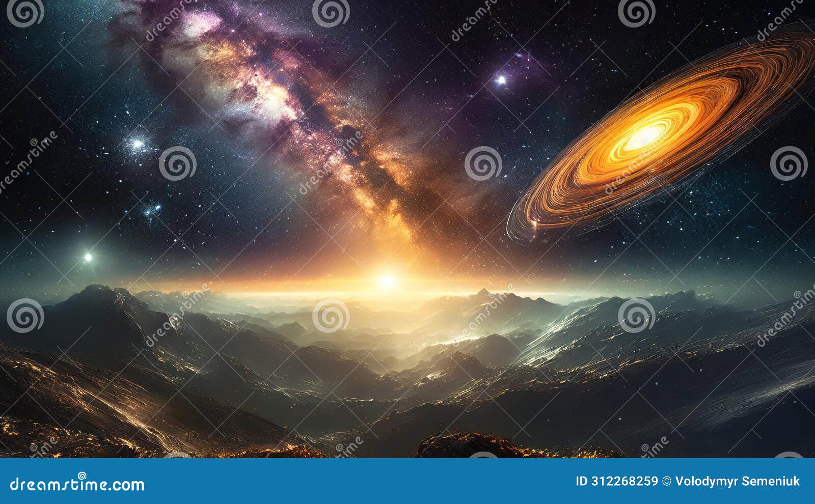 Spiral Galaxy with Large Disk Prominently Its Center, Structure and ...