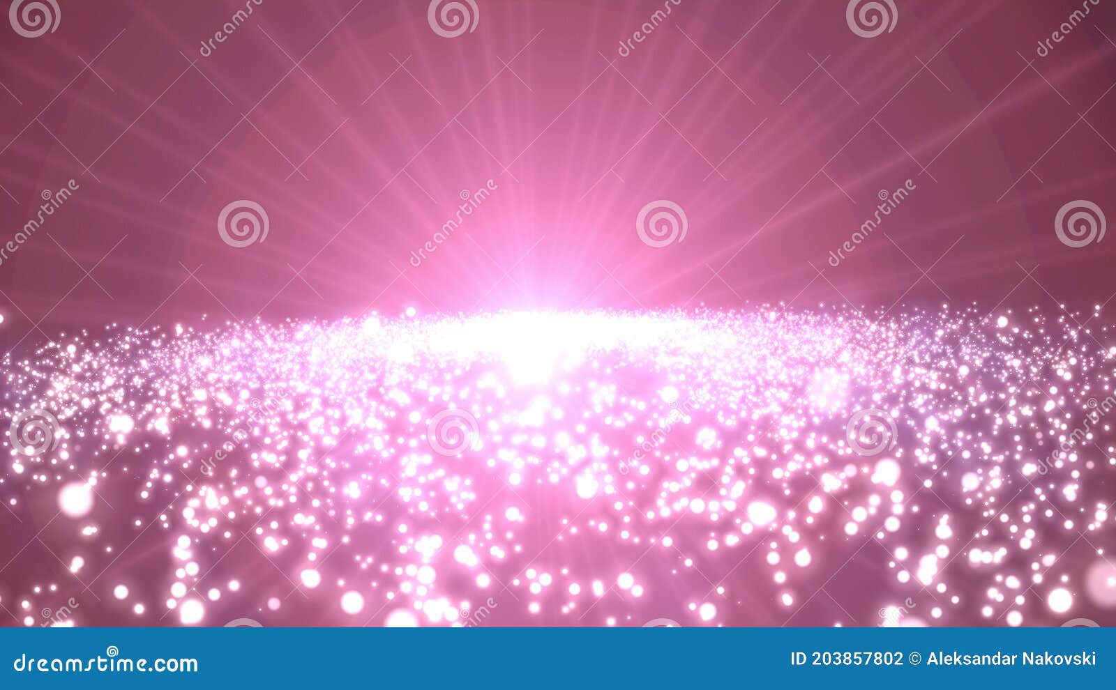 Spiral Galaxy Ray Light Particle Stock Illustration - Illustration of ...