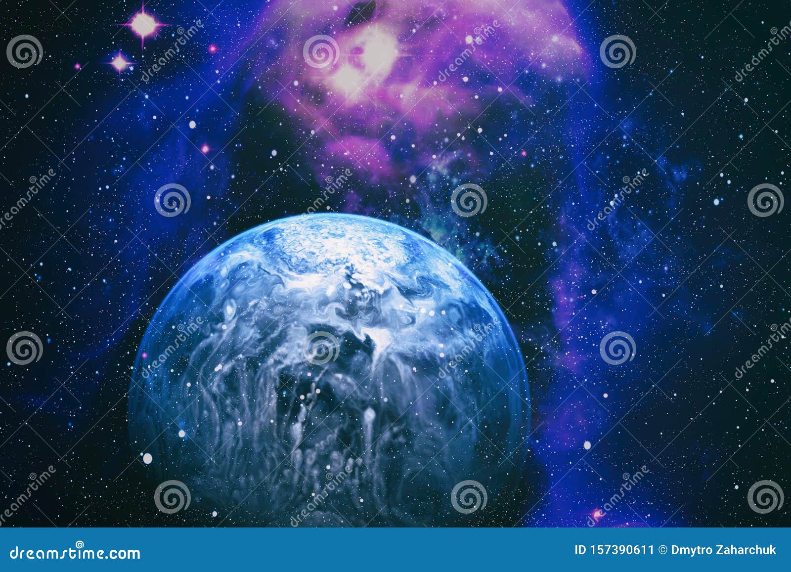 Spiral Galaxy . Star Dust and Pixie Dust Glitter Space Backdrop. Space ...