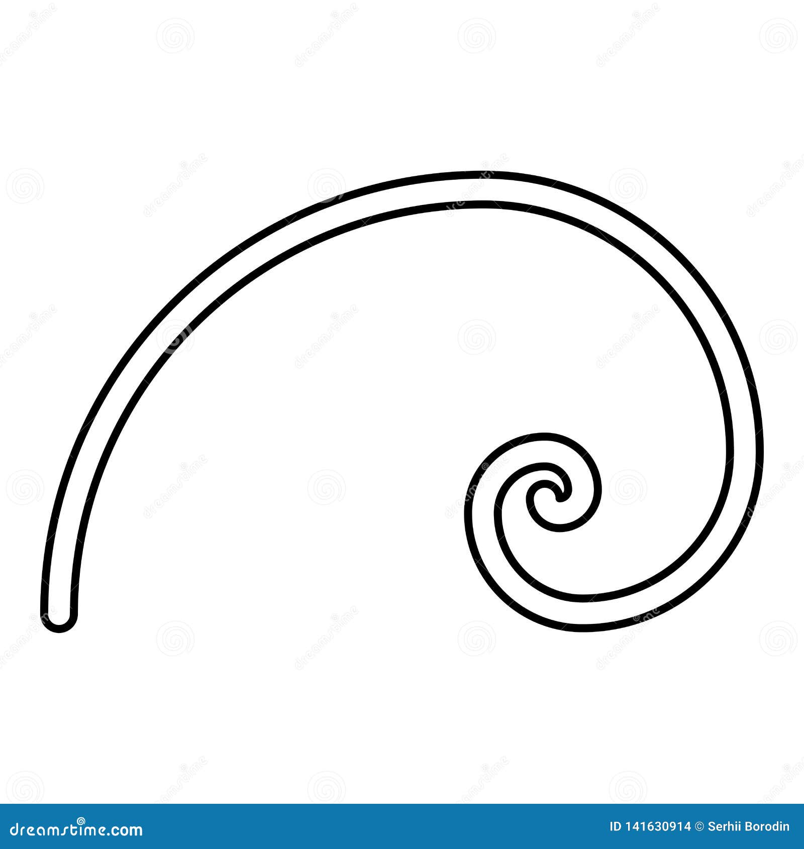 Simple Fibonacci Spiral Without Auxiliary Geometry. Simple Thick Black ... Simple Fibonacci Spiral Without Auxiliary Geometry. Simple Thick Black ...