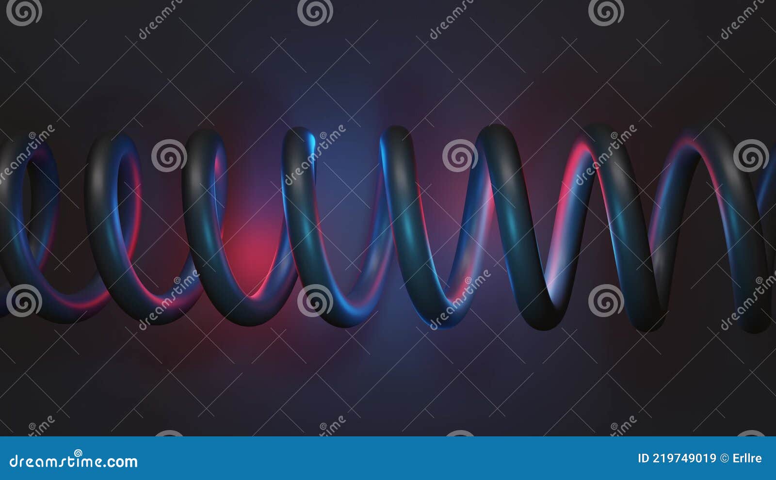 Spiral in Infinite Rotation Stock Video - Video of render, rotation ...