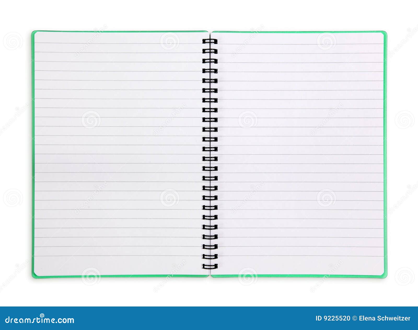 Spiral Lined Notebook Royalty-Free Stock Photography | CartoonDealer ... Spiral Lined Notebook Royalty-Free Stock Photography | CartoonDealer ...