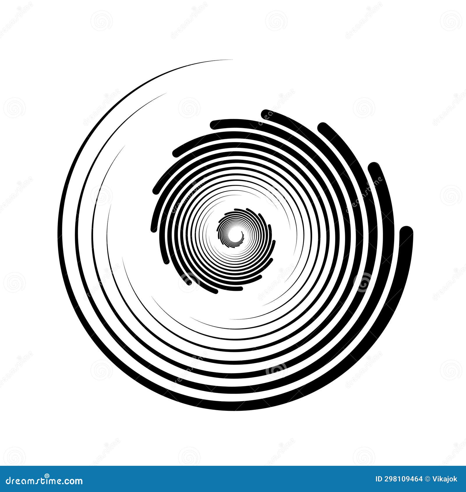 Spiral Lines Element Radial Spinning Stripes Texture Circle Swirl