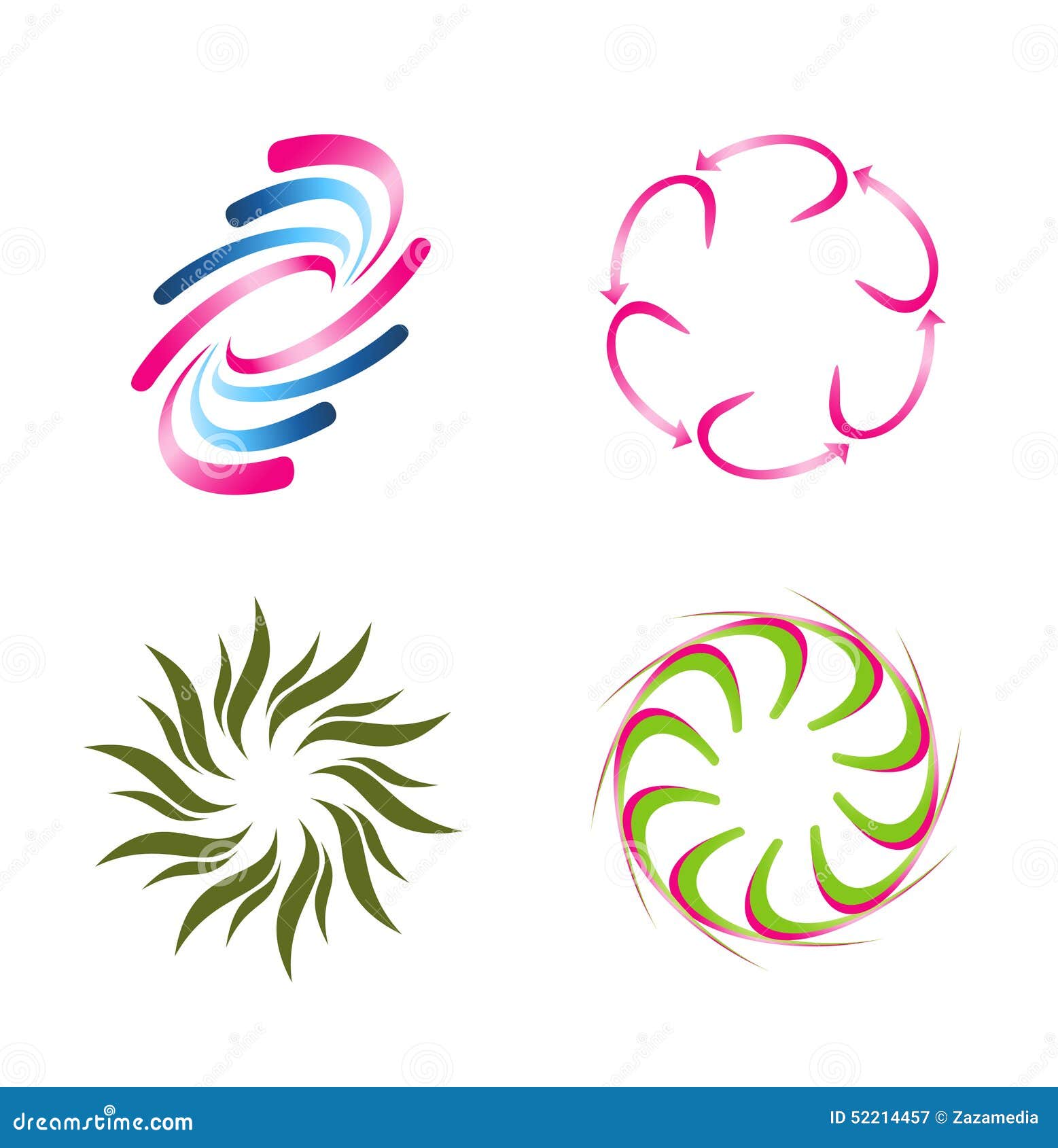 Spiral Logo Design. Round Logo Design. Modern Business Logo Design ...