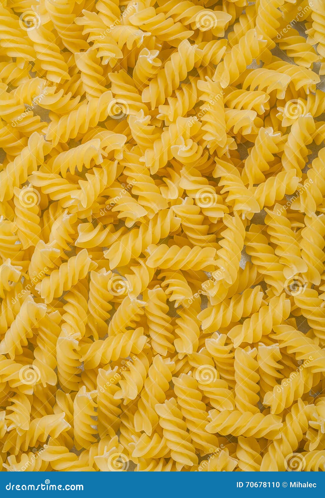 Spiral Macaroni Background Food and Drink Concept Stock Photo - Image ...
