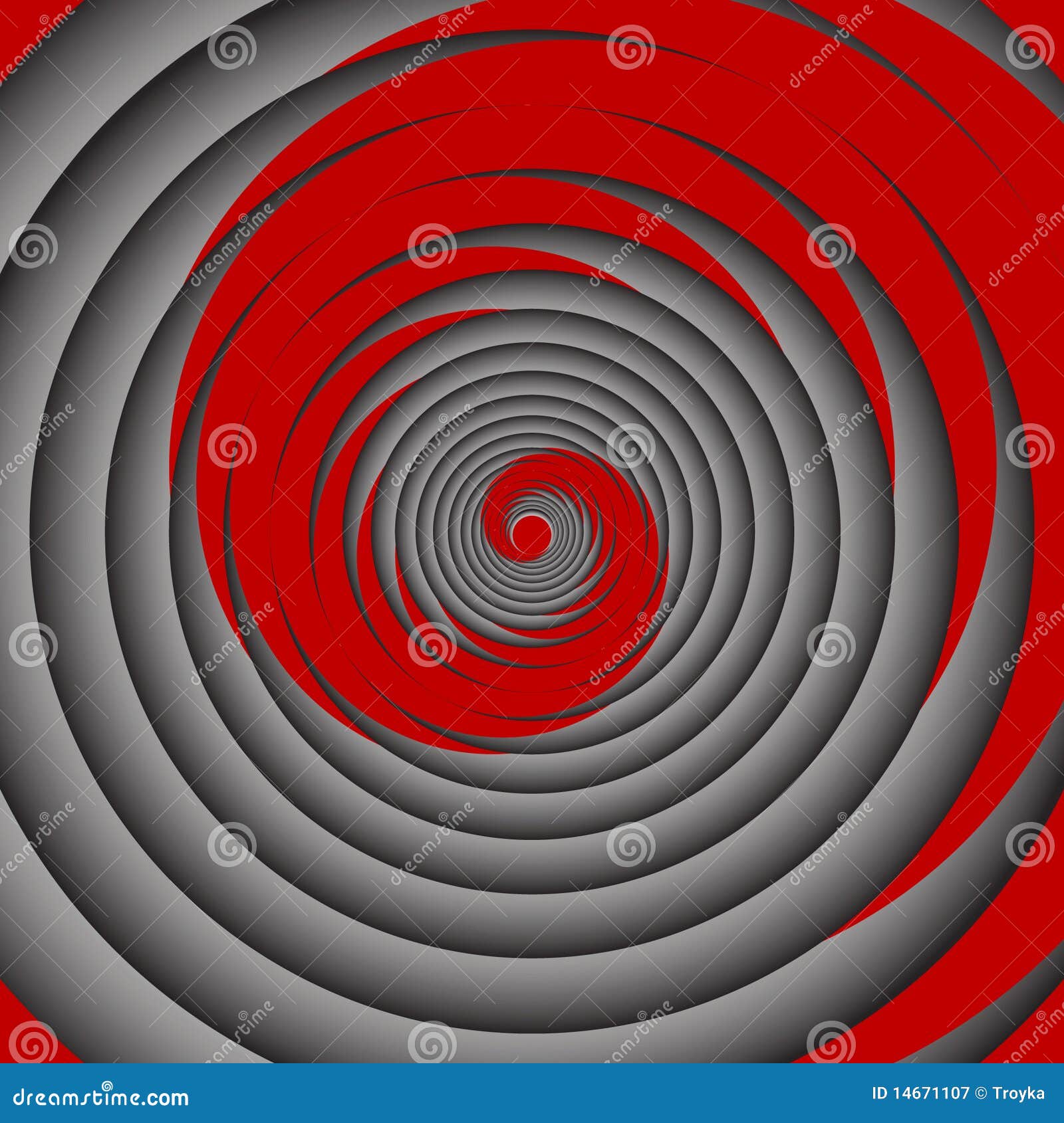 Spiral motion #5. stock vector. Illustration of avatar - 14671107