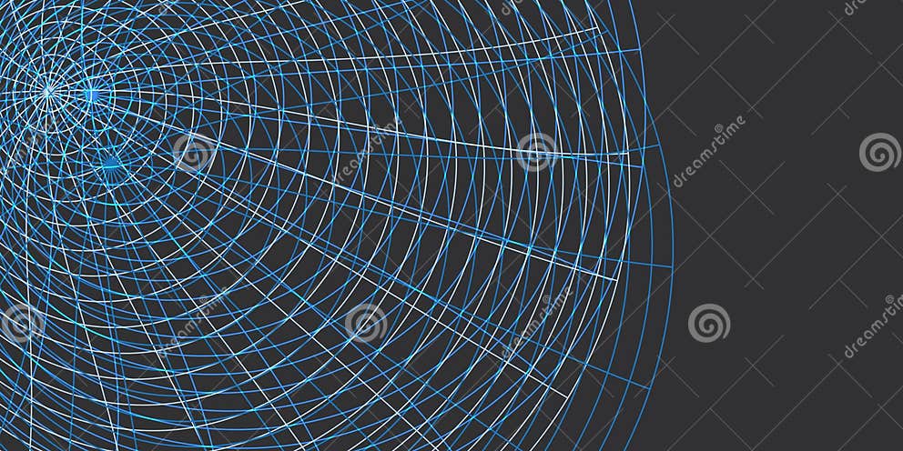 Spiral Network Grid: Convergence of Lines and Light. a Complex ...