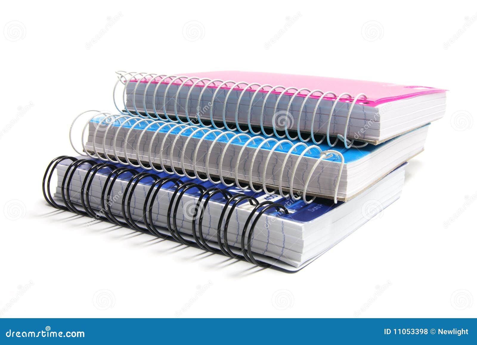 Spiral Note Pads stock photo. Image of writing, studio - 11053398