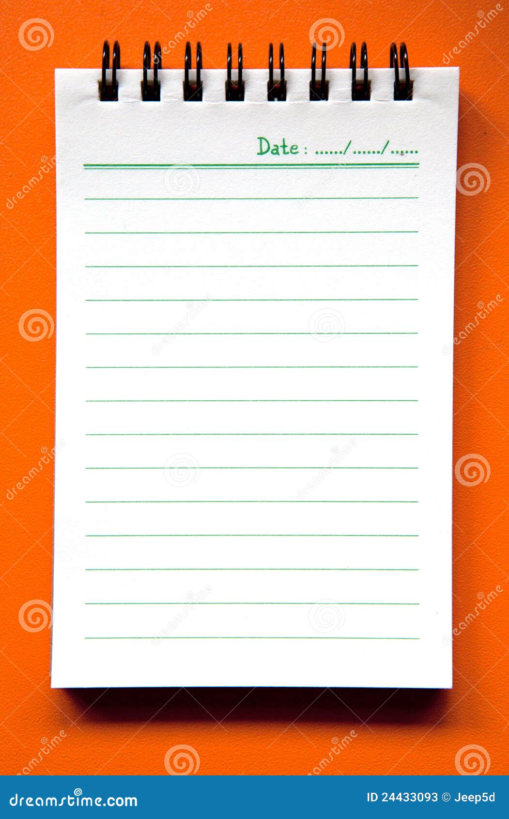 Spiral Notebook Cover Background