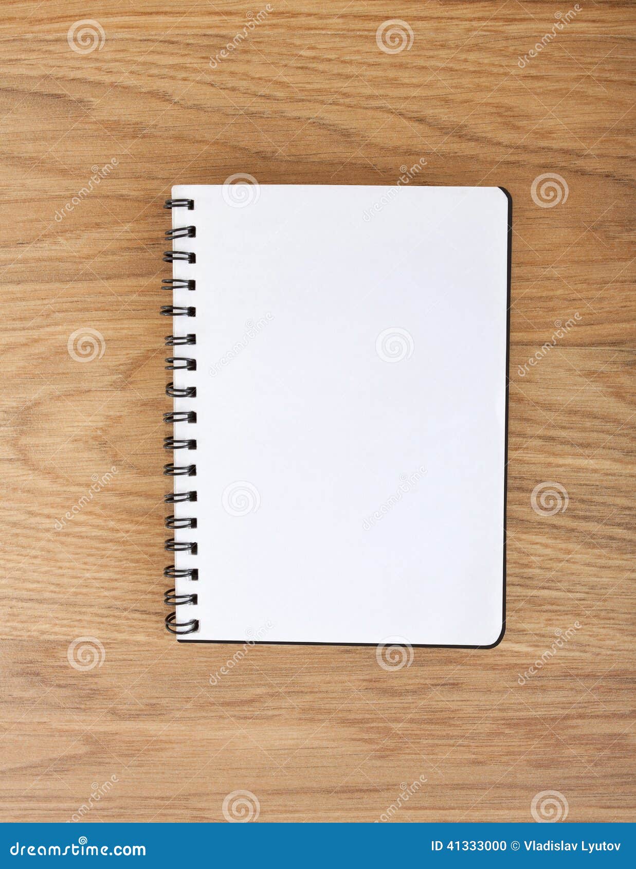 Spiral Notebook Paper without Line Stock Photo - Image of notebook ...