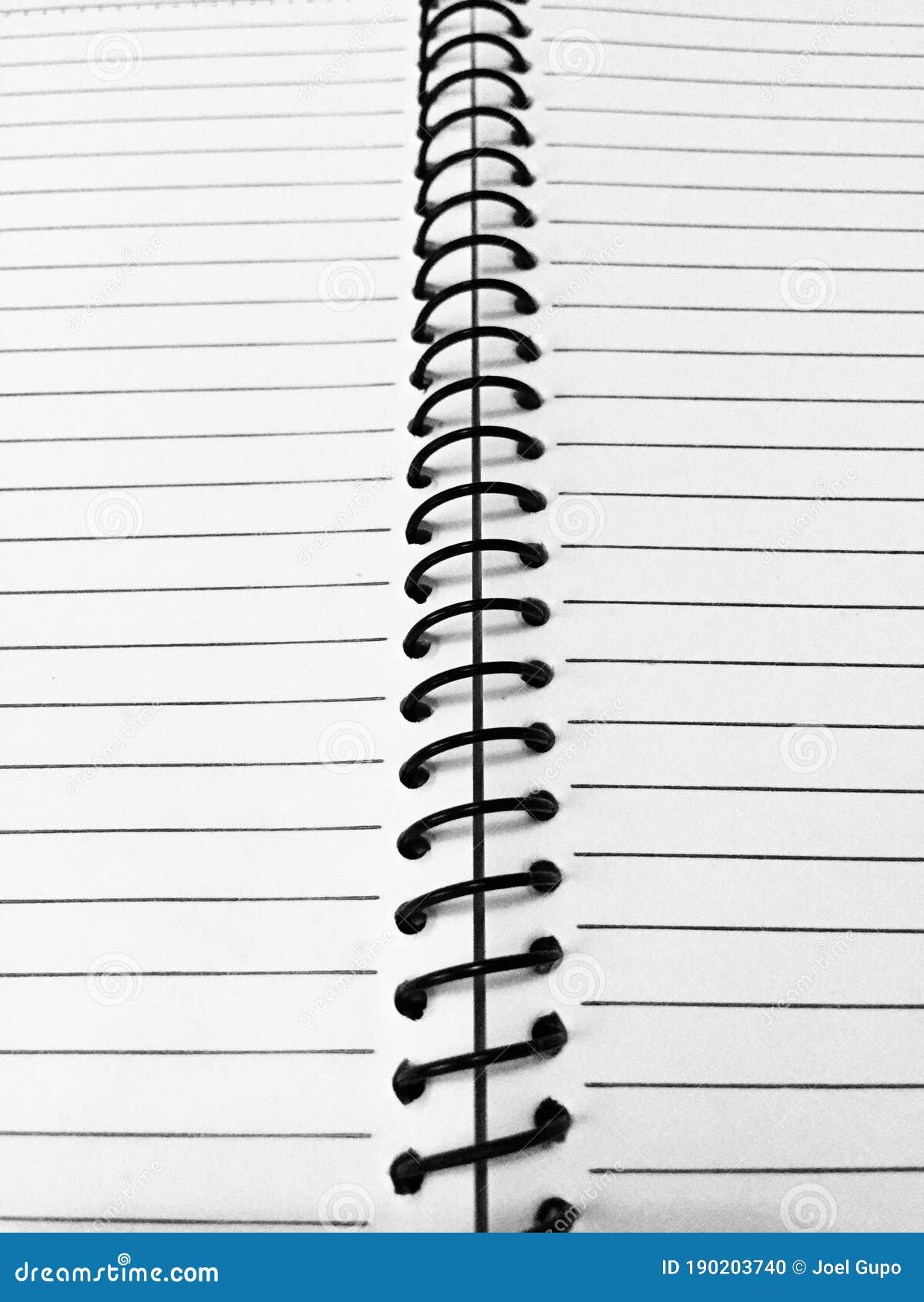 Spiral notebook stock photo. Image of school, notebook - 190203740