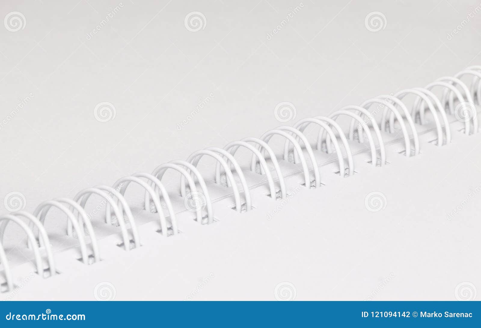 Spiral Notebook Template 2 stock photo. Image of block - 121094142
