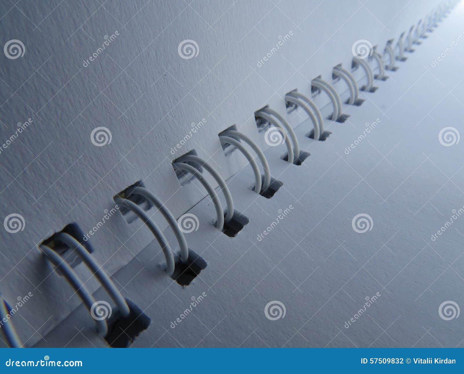 Spiral paper notebook stock photo. Image of document - 57509832