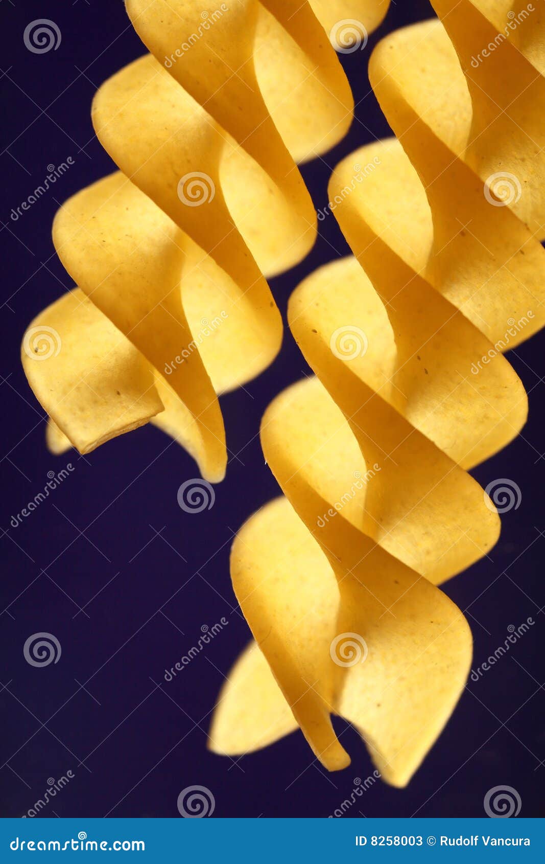 Spiral pasta stock image. Image of wheat, food, cooked - 8258003