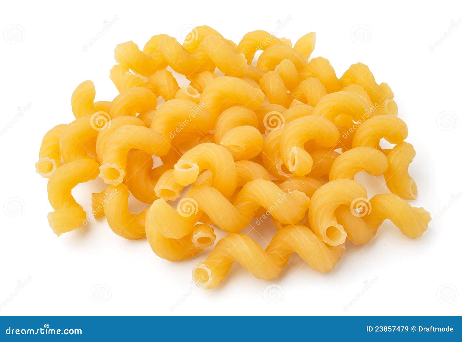 Spiral pasta pile stock image. Image of nutrition, shadow - 23857479