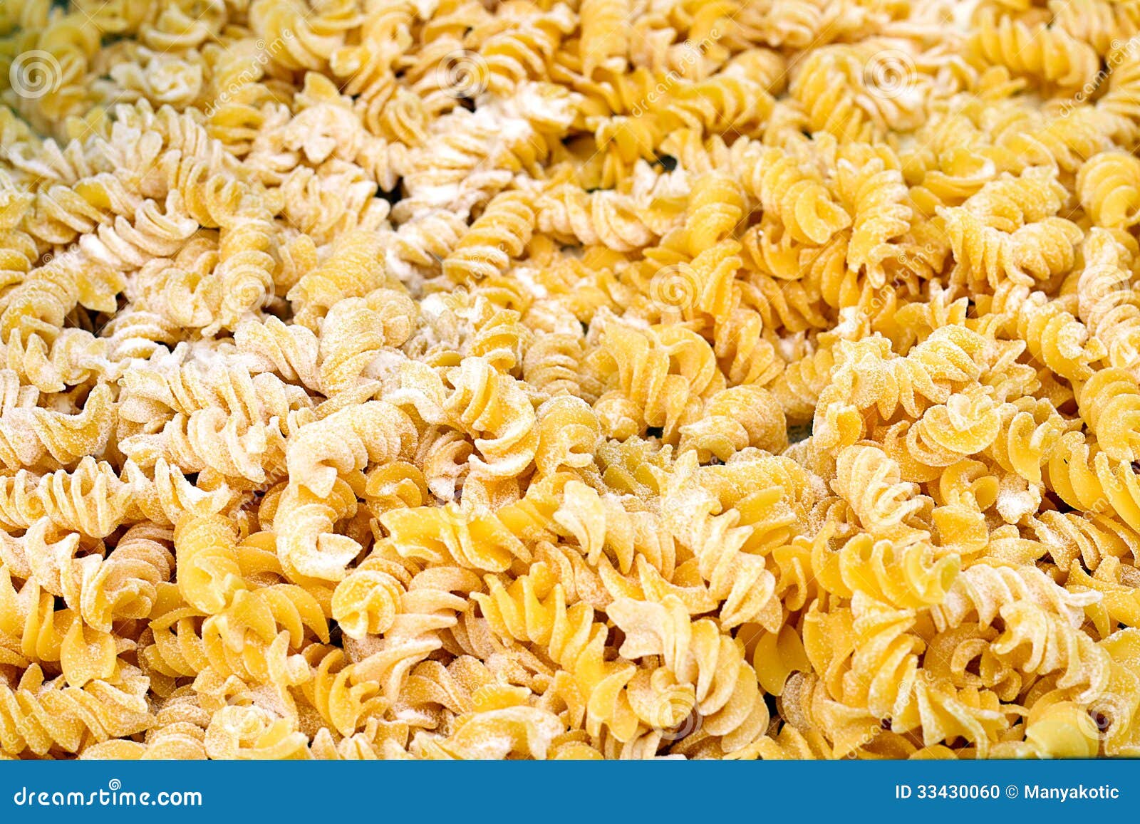 Spiral pasta stock photo. Image of food, fresh, grains - 33430060