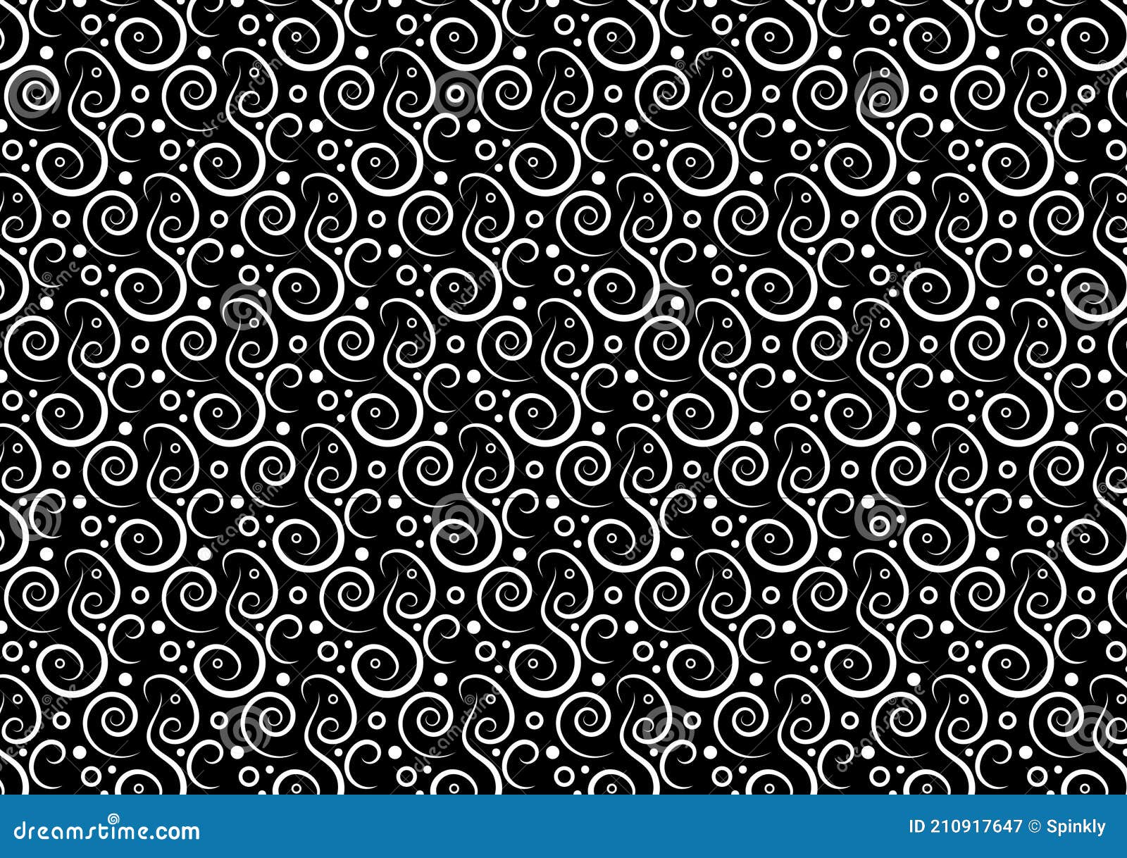 Spiral Pattern Background for Wallpapers Stock Illustration ...