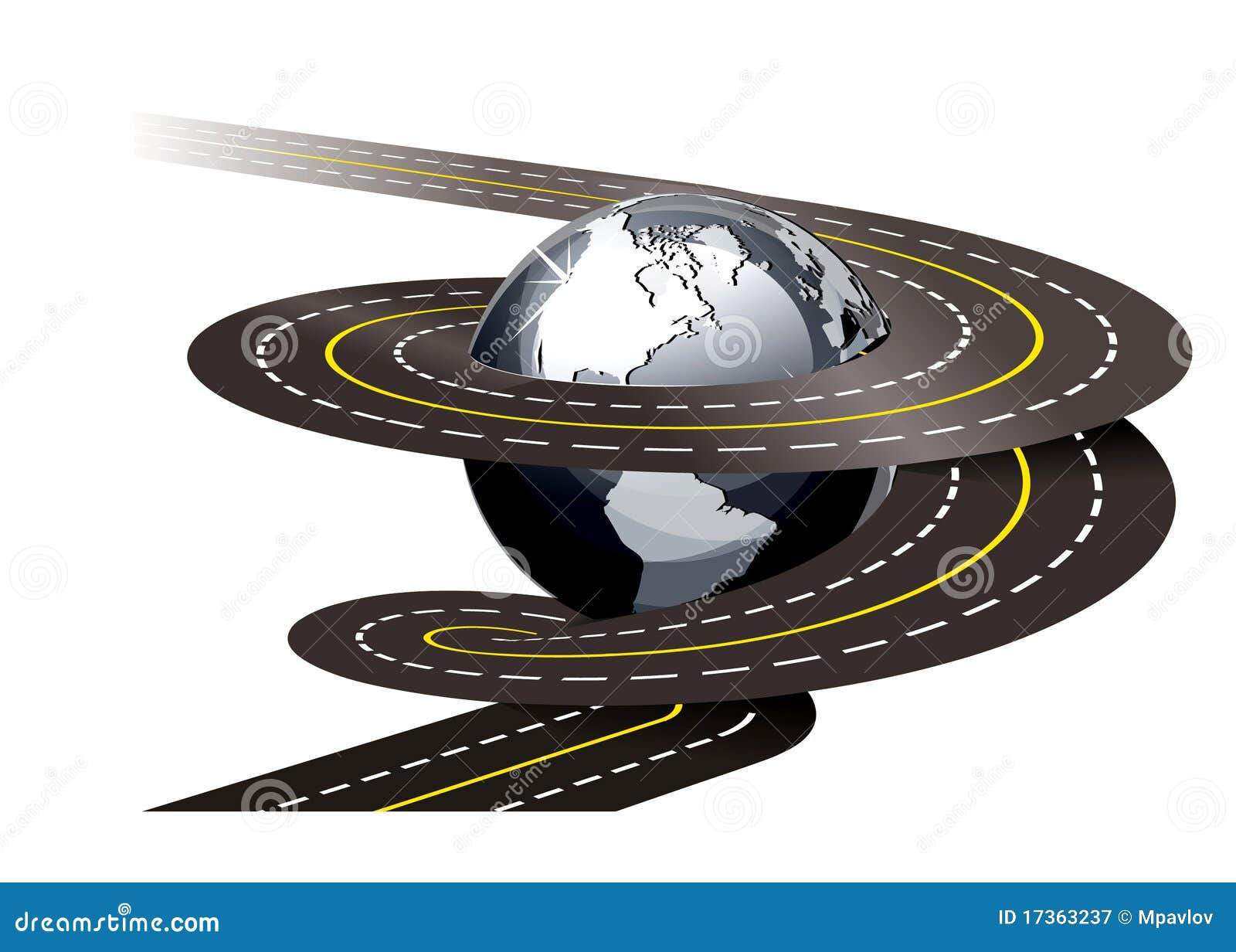 Road Concept Timeline, Infographic Chart, Flat Style Cartoon Vector ...