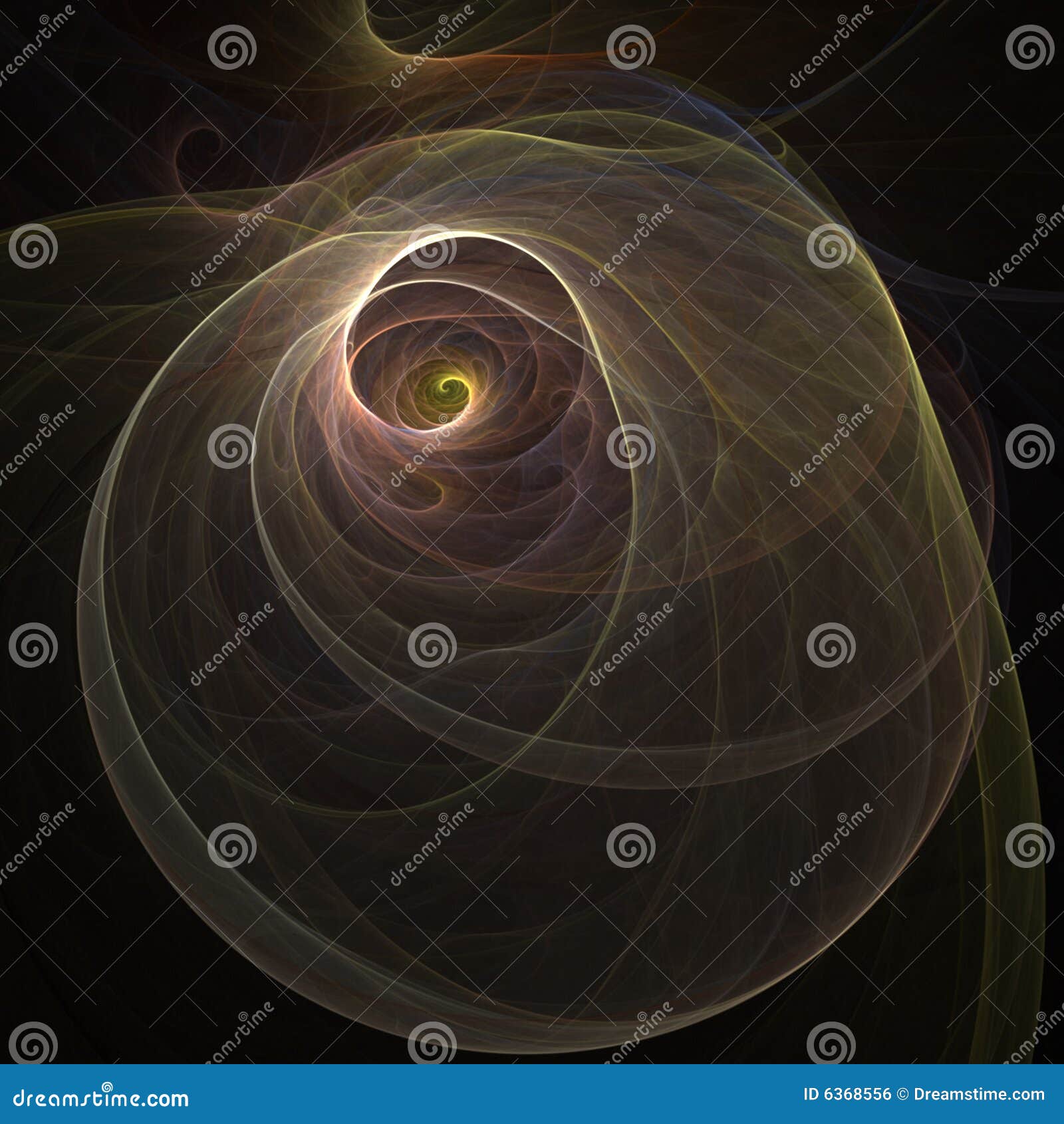 Spiral in Round Abstract stock illustration. Illustration of detail ...