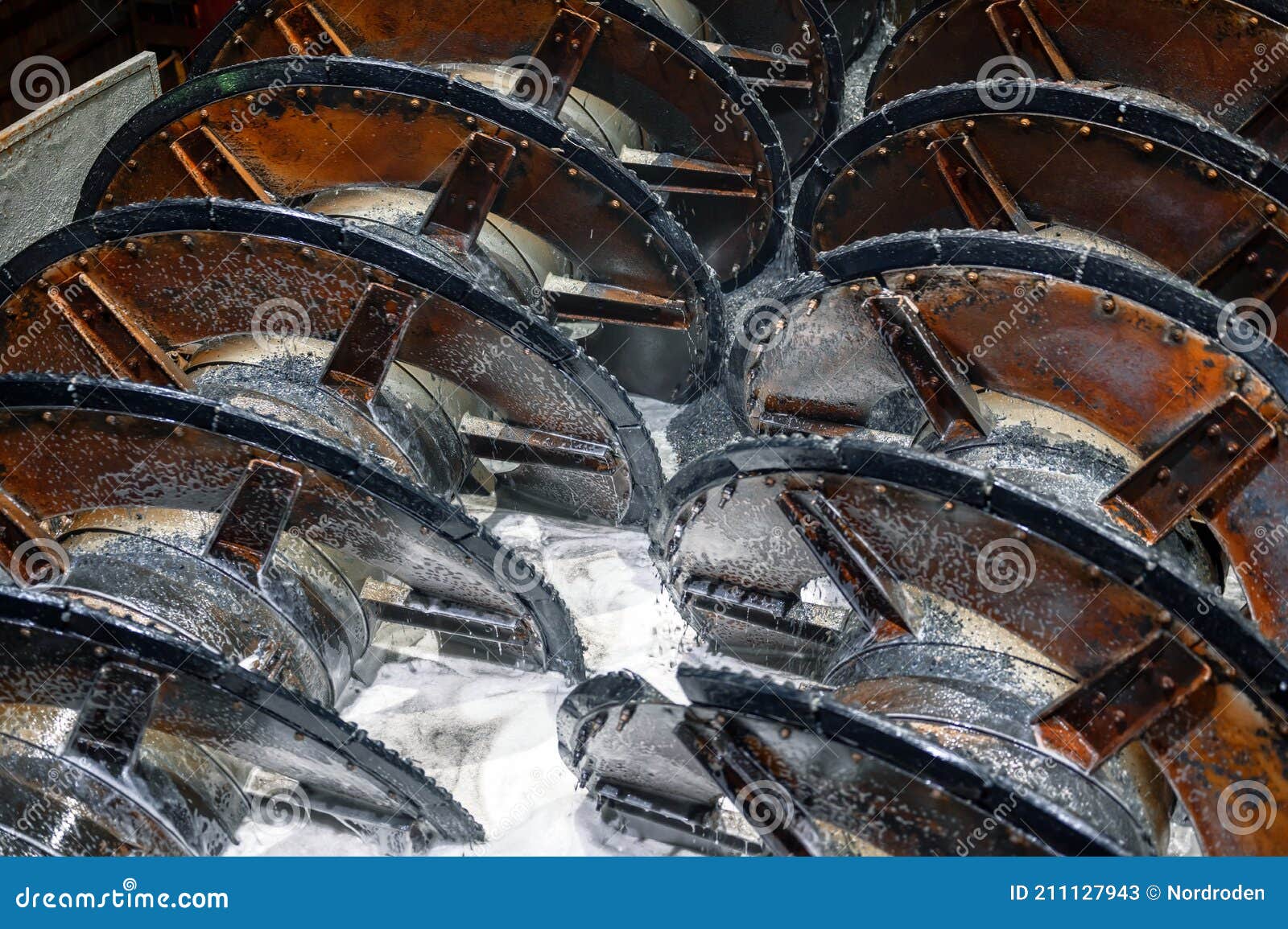 Spiral Classifier. Mining and Processing Plant Stock Image - Image of ...