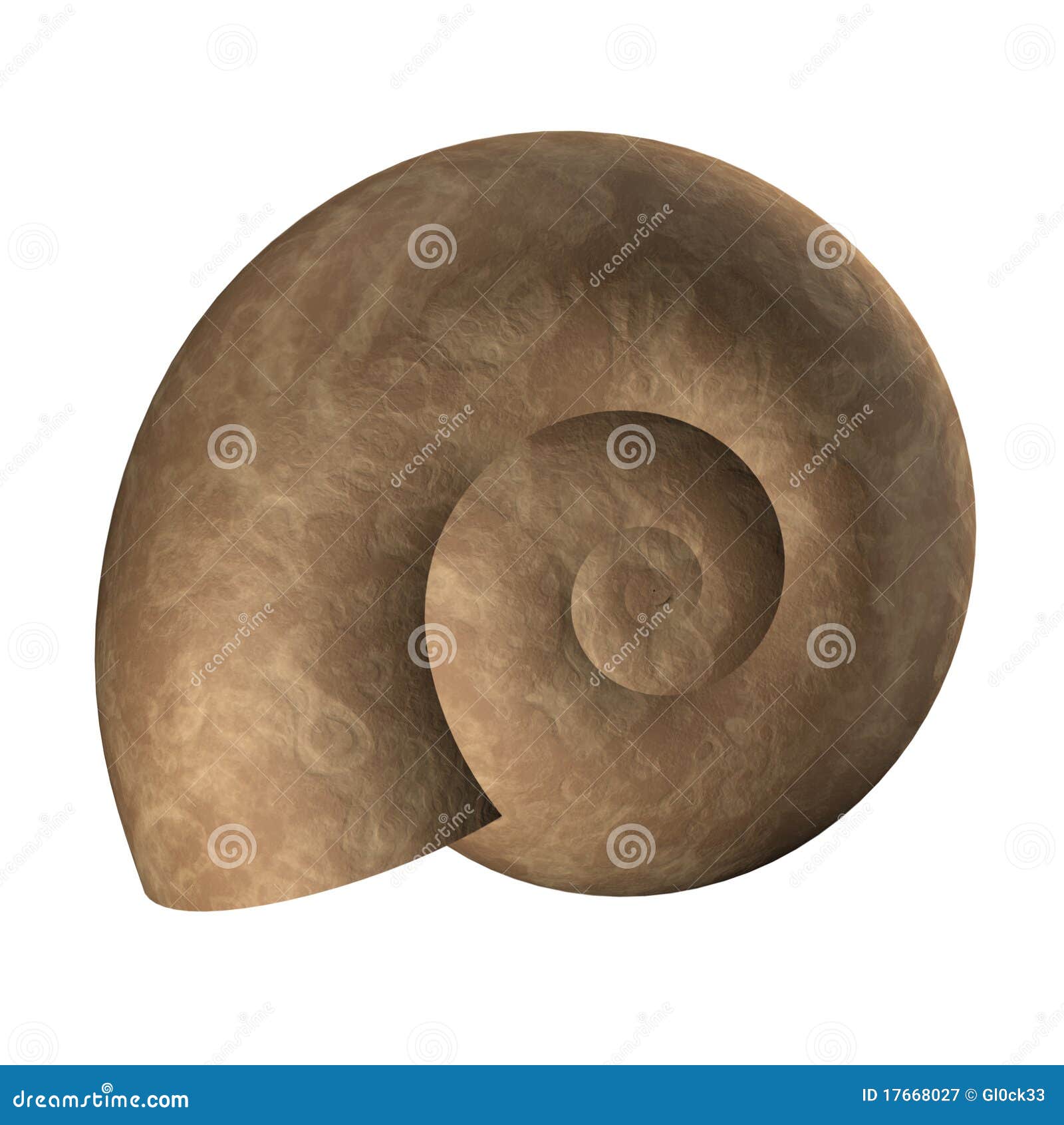 Spiral shell stock illustration. Illustration of crustacean - 17668027
