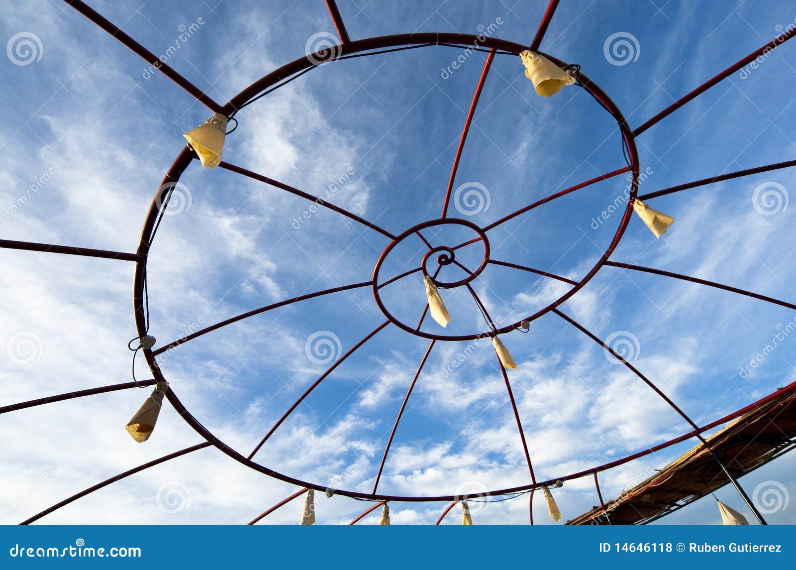 Spiral in the sky stock photo. Image of background, spiral - 14646118