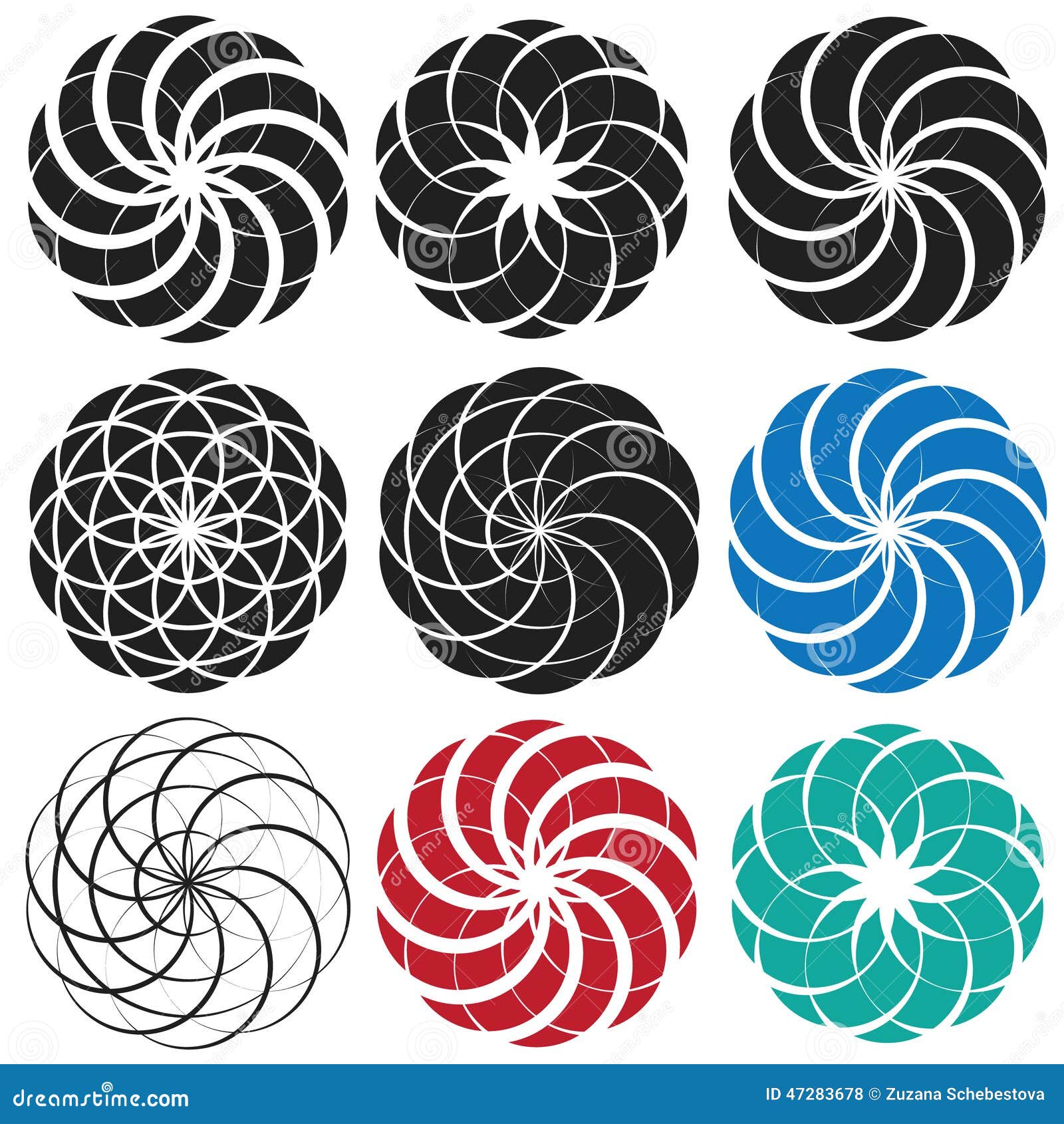 Spiral Snail Musical Trumpet Making Sounds Music Logo Icon Gramophone ...