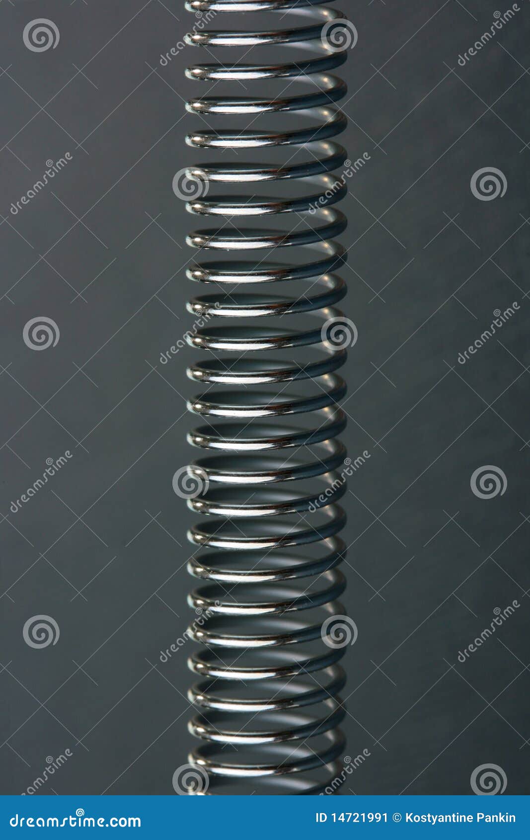 Spiral spring stock image. Image of reflection, physical - 14721991