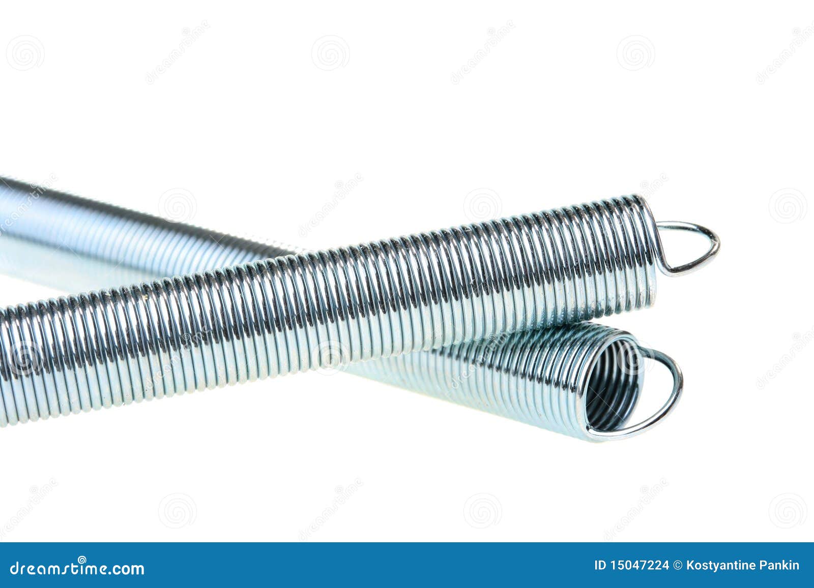 Spiral spring stock photo. Image of industry, white, endurance - 15047224