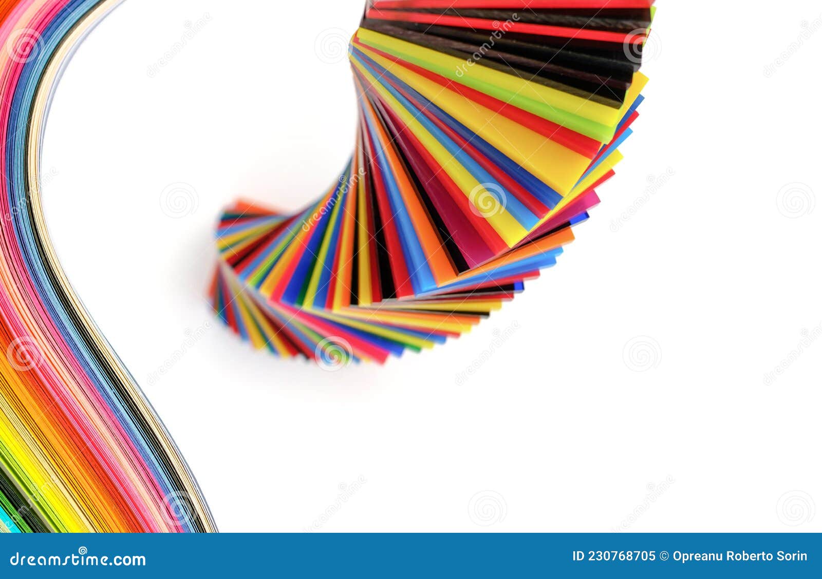 Spiral Stack Of Rainbow Colored Books Royalty-Free Stock Photography ...