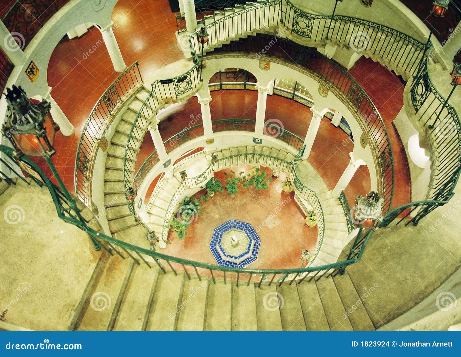 Spiral staircase stock photo. Image of connected, levels - 1823924