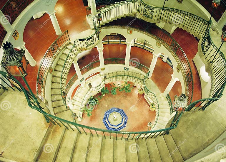 Spiral staircase stock photo. Image of connected, levels - 1823924