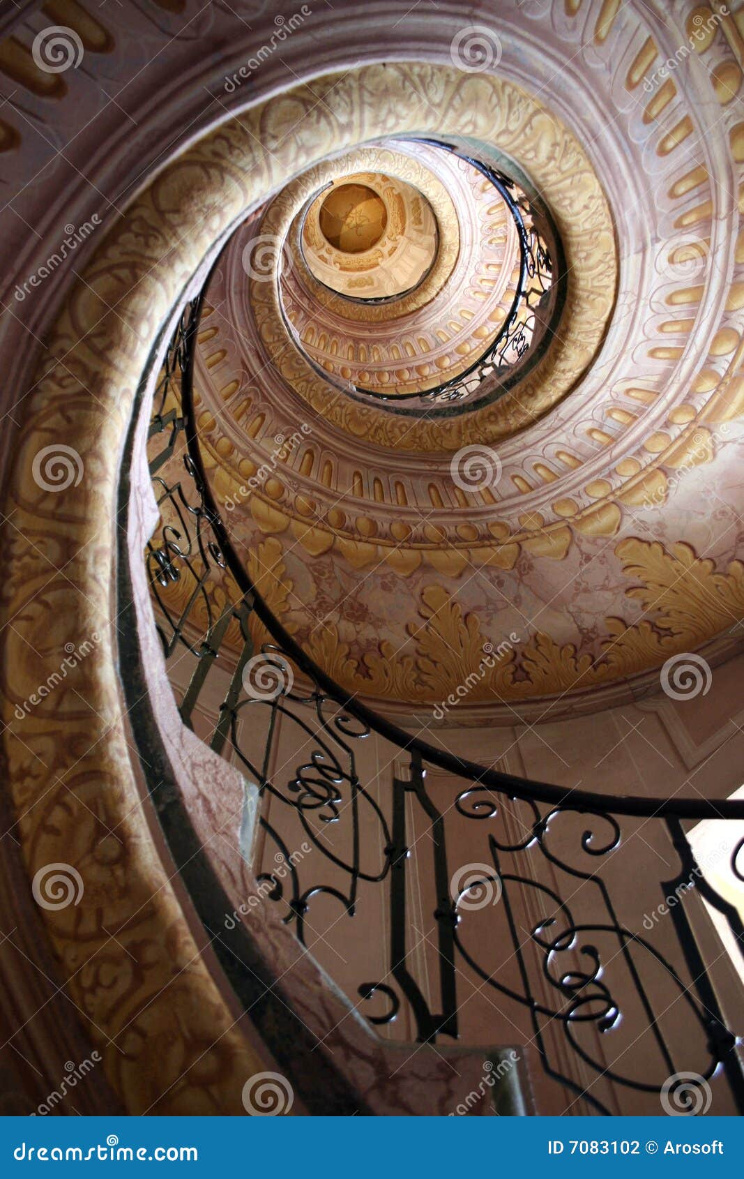 Spiral staircase stock photo. Image of spiral, monument - 7083102